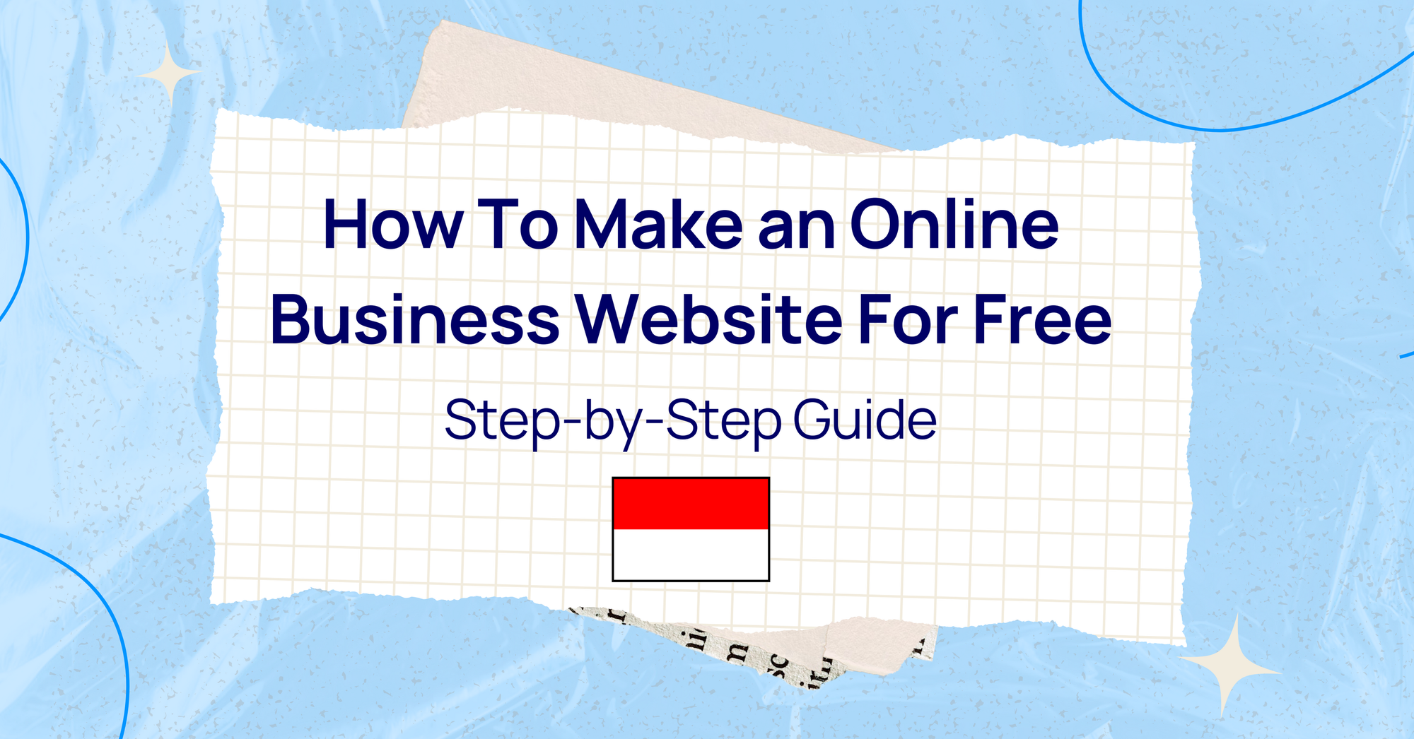How To Make an Online Business Website For Free in Indonesia